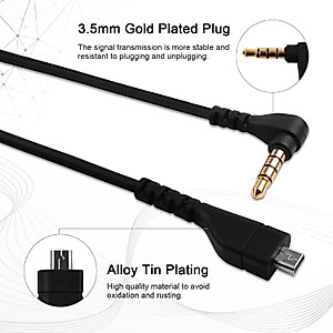 Tobysome Replacement Arctis Headphone Audio Cable Cord Wire Compatible with SteelSeries Arctis 3 Arctis 5 Arctis 7 Arctis Pro Arctis Pro +Wireless Gaming Headphones
