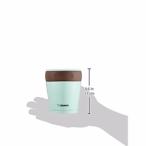 象印マホービン(ZOJIRUSHI) SW-GD26 Insulated Lunch Jar, 260ml, chocolate mint