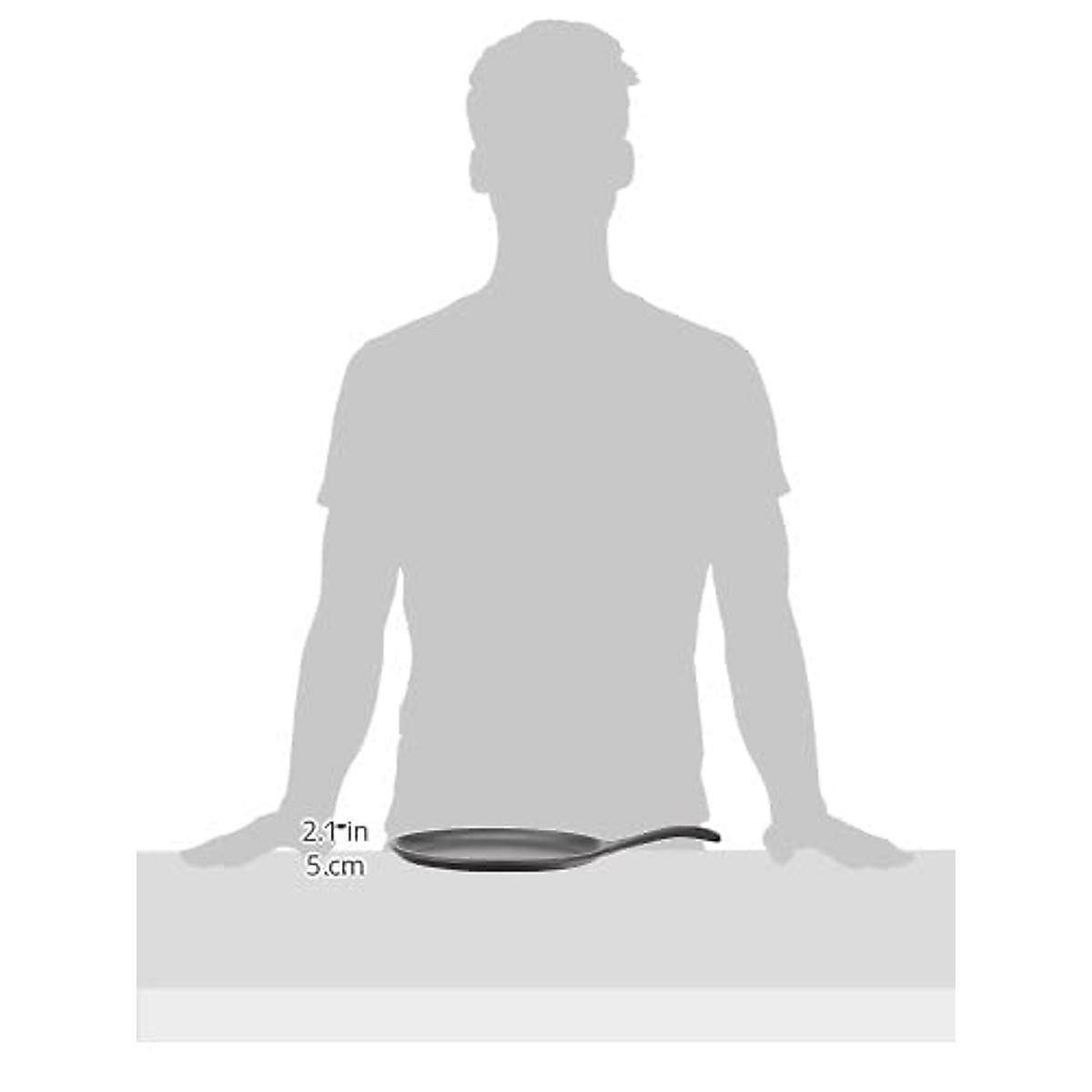 Lodge LOS3 Cast Iron Oval Serving Griddle