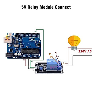 ARCELI 5PCS 5V One Channel Relay Module Board Shield 5v Relay Module for PIC AVR DSP ARM for Relay