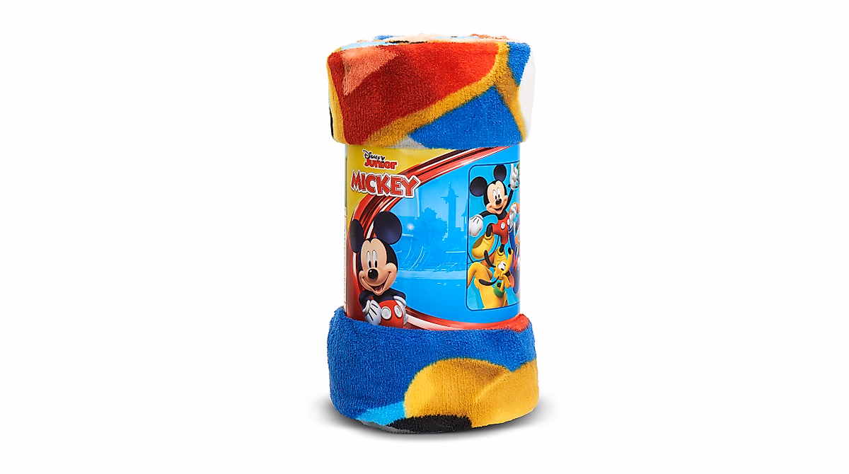 Disney Mickey Mouse Clubhouse Plush Throw Blanket 46x60