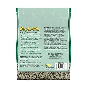 Tetra ReptoMin Floating Food Sticks, Food for Aquatic Turtles, Newts and Frogs, 2.65 lbs