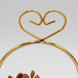 Suugly ZHSMYUP Coffee Spoon Dessert Fork Holder Utensil Crocks Flatware Organizer Tabletop Centerpiece Peach Heart Flower Pot Basket Home Decor for Coffee Bar Dining Room Kitchen (Clear Glass)