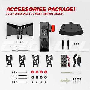 CROBOLL 1:14 Fast RC Cars for Adults 70+KMH Hobby RC Truck, 4WD Remote Control Car Off-Road Racing Buggy, Electric Vehicle Toy for Adults Kids with Oil-Filled Shock Absorbers