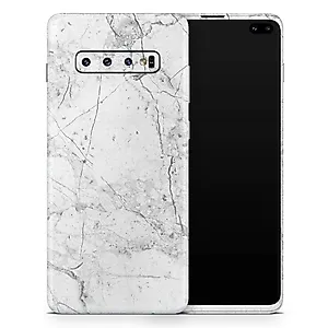 DesignSkinz Cracked Marble Surface 2 Protective Vinyl Decal Wrap Skin Cover Compatible with The Samsung Galaxy S20 (Screen Trim & Back Glass Skin)