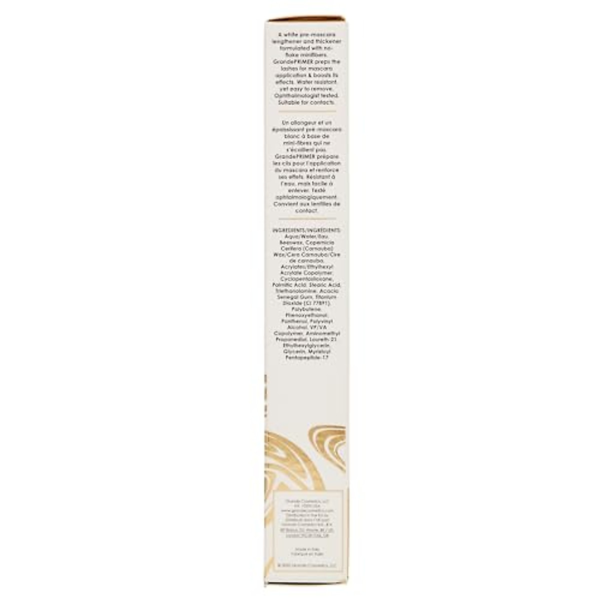 Grande Cosmetics GrandePRIMER Pre-Mascara Lengthener & Thickener