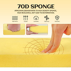 RULAER New Ergonomic Office Chair Arm Pads Super Soft Gaming Chair Accessories Gel Non-Slip Cover Removable Washable Kids Memory Foam Pillow-Help Relieve Elbow Fatigue(Set of 2) (Velvet,Gray)