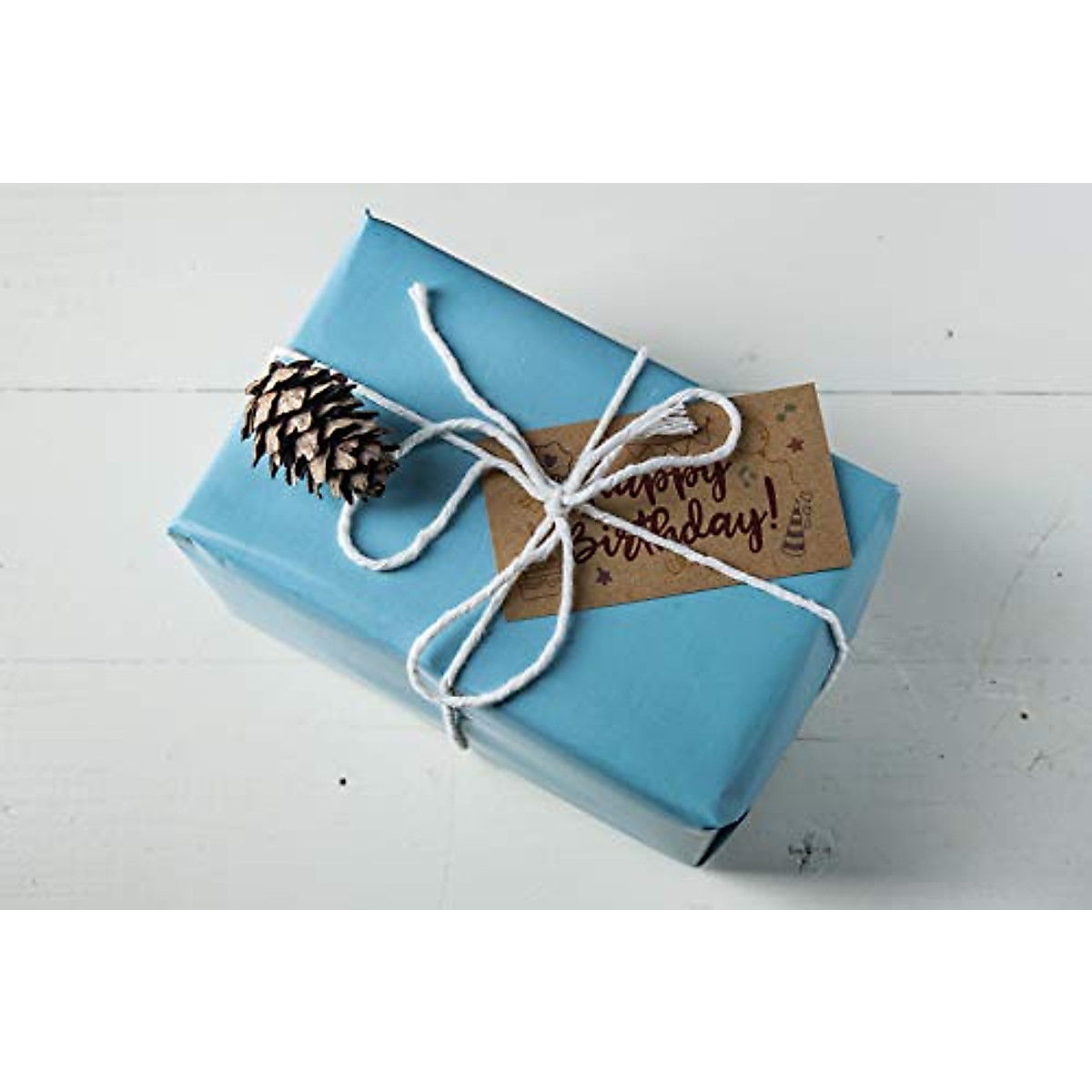 DiverseBee 60 Pack Assorted Inspirational Kraft Cards - Motivational Kindness Mini Note Cards, Encouragement Affirmation Card Set, 60 Unique Motivational Quotes - Business Card Size and Blank Back (Kraft)