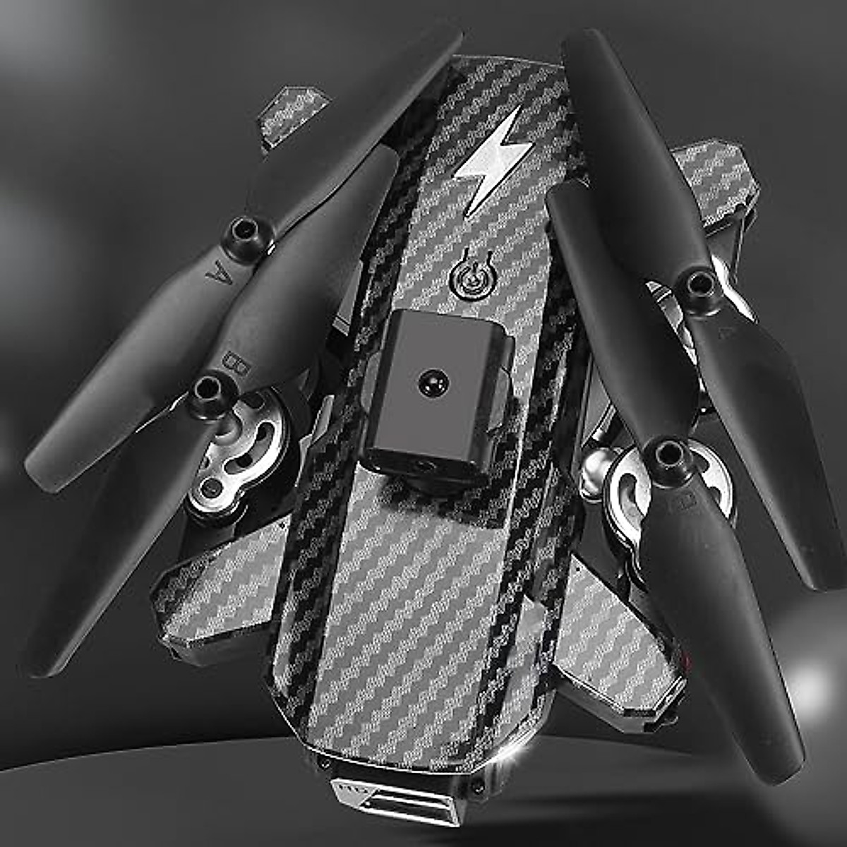 1080P HD WiFi FPV Drone, Dual HD Camera, Gesture Control, Route Flying, Live Video, Circle Fly, Multifunction Smart Drone for Beginners&Professionals