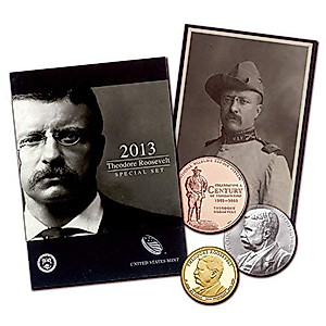 2013 Theodore Roosevelt Coin and Chronicles Set Proof US Mint