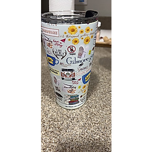 Gilmore Girls Stainless Steel Vacuum Insulated Tumbler 20oz With Lid Sporty Travel Coffee Tumbler, Sporty Travel Beverage Drinkware