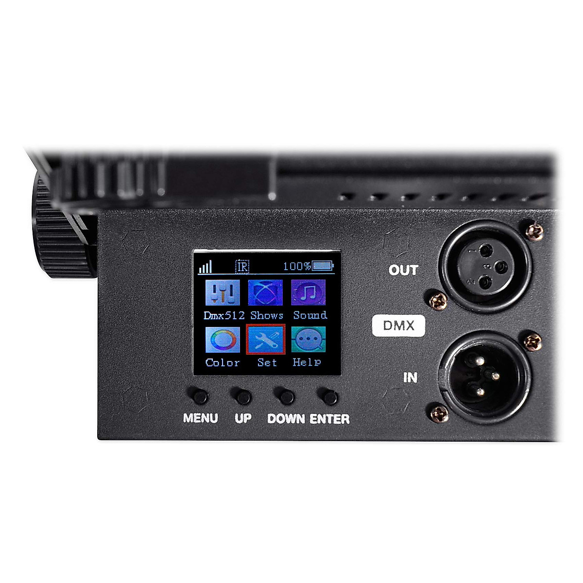 (12) Rockville BEST PAR 60 Battery Wash Lights Wireless DMX+384 Ch. Controller