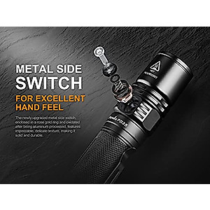 FENIX Unisex PD35 V2.0 Torch, Black,Small
