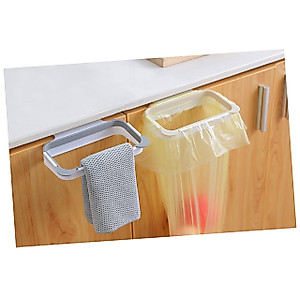 JOINPAYA Cabinet Door Bag Holder Hanging Garbage Bags Rack dustbin cage Trash can Bracket Desk Garbage Bag Holder Garbage can Kitchen Trash Bag Holder Hanging Trash Bag Holder Panda Drawer