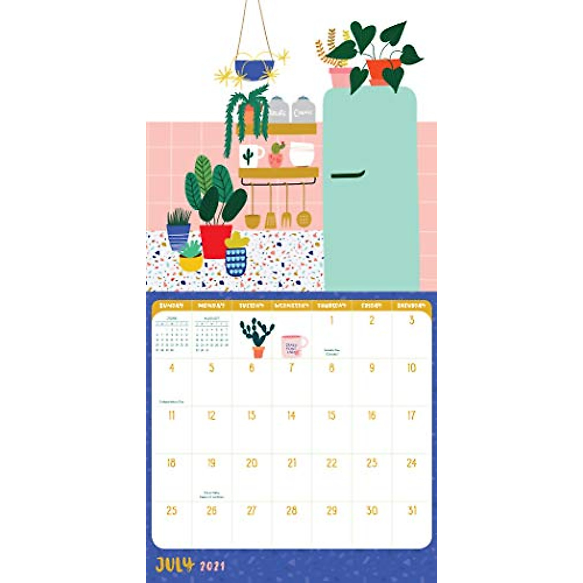 Crazy Plant Lady Mini Wall Calendar 2021