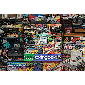 Springbok's 1000 Piece Jigsaw Puzzle Gamer's Trove, Multi