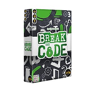 IELLO: Break The Code, Strategy Board Game, Duel or Multiplayer, High Voltage Decoding, Break Your Opponents' Code, 2 to 4 Players, for Ages 10 and Up