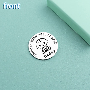 Decision Coin New Parents Gifts for Couples New Baby Gifts Mens Stocking Stuffers 2024 New Mom Gifts Funny Baby Gifts Pregnancy Gifts for Expecting Mom New Dad Gifts Mom to Be Gift Christmas Stocking Stuffers