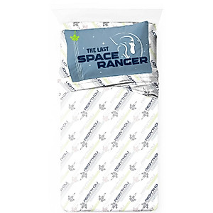 Jay Franco Disney Pixar Lightyear Ready to Go Twin Size Sheet Set - 3 Piece Set Super Soft and Cozy Kid’s Bedding Featuring Buzz - Fade Resistant Microfiber Sheets (Official Disney Pixar Product)