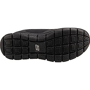 Skechers Men's Track Scloric Oxford, Black, 14 Wide