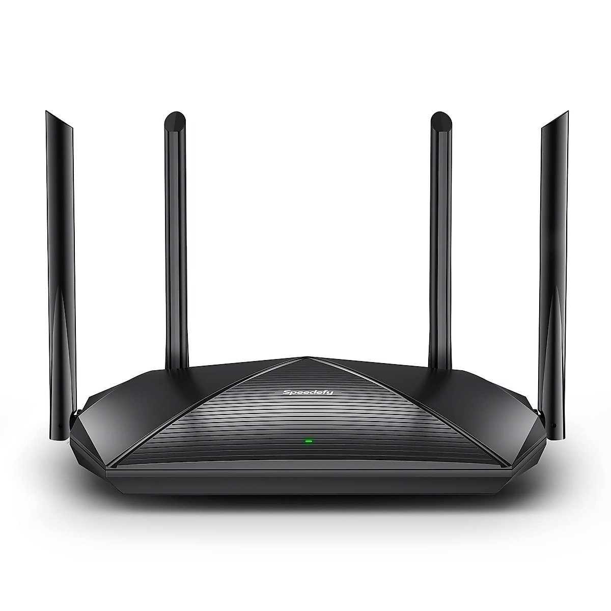 Speedefy WiFi 6 Router, AX1800 Smart WiFi Router, 4-Stream Dual Band Wireless Router for Home Internet & Gaming, 1.5GHz Quad-Core CPU, MU-MIMO, OFDMA, Parental Control, VPN, IPv6 (Model KX450)
