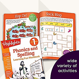 Highlights Summer Learning Pack 1st Grade-2nd Grade Workbooks, Cursive, STEAM