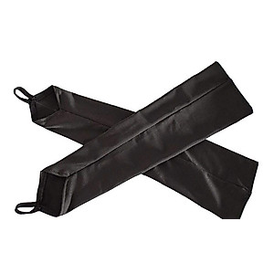 Shinningstar Girls' Boys' Adults' Stretchy Fingerless Over Elbow Cosplay Catsuit Opera Long Gloves (black)