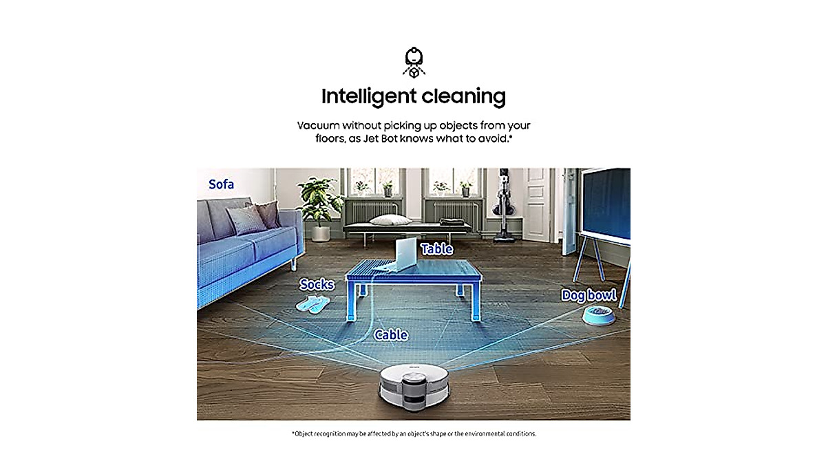 SAMSUNG Jet Bot AI+: Smart Cleaning Robot Vacuum
