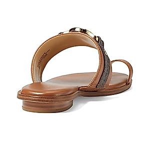 Michael Kors Rory Flat Thong Luggage 9.5 M