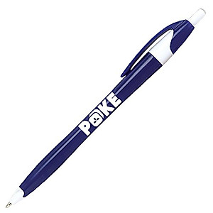 Ummah Promotions Promotional Classic Solid Click Pen Printed with Your Logo or Message - 300 QTY