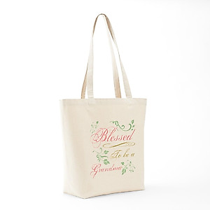 CafePress Blessed To Be A Grandma Tote Bag Canvas Tote Shopping Bag