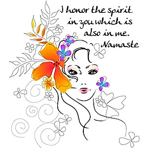 CafePress Namaste Mug Ceramic Coffee Mug, Tea Cup 11 oz