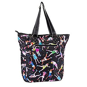 Sydney Love Sport Tennis Tote (Court Time-Black)