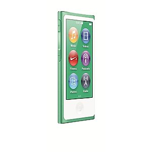Apple iPod Nano 16GB Green (7th Generation) (Renewed)