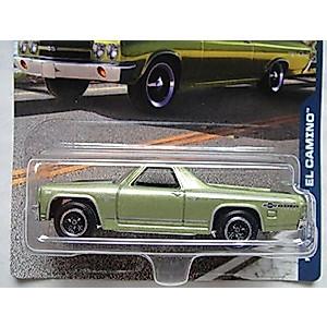 MATCHBOX 1:69 SCALE DIE CAST CHEVROLET 100 YEARS TRUCKS, GREEN '70 CHEVY EL CAMINO