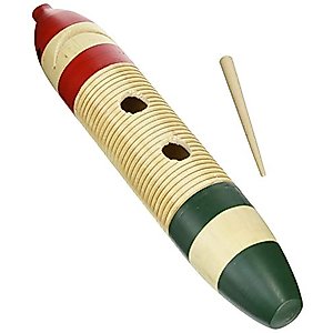 Latin Percussion CP249 Cylinder Guiro/With Scraper