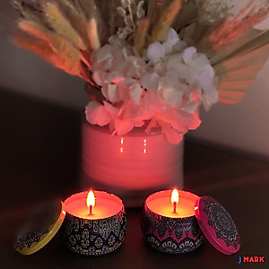 J MARK DIY Candle Making Kit for Adults – All Inclusive with Tins, Wax, Dye, Fragrance Oils and more