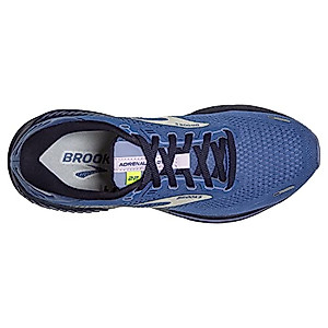 Brooks Women's Adrenaline GTS 22 Supportive Running Shoe - Blue/Purple/Nightlife - 9.5 Medium