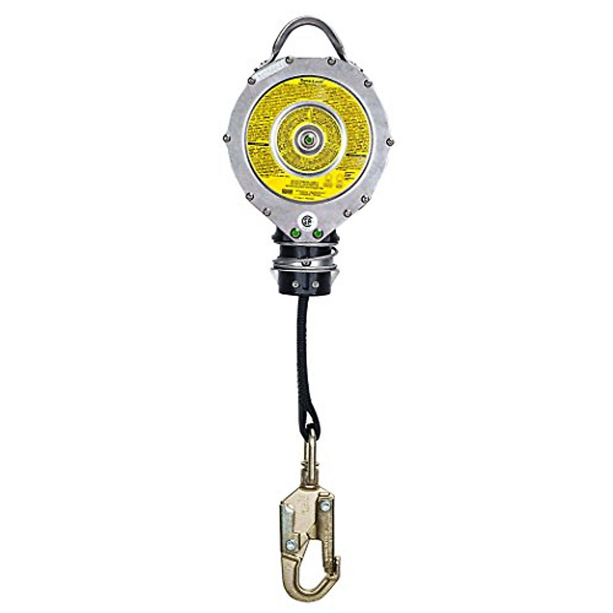 MSA 10006446 Dyna-Lock Self-Retracting Lanyard, Backpacker, 36CS Swivel Snaphook, CSA Z259.2.2 Standard, 20' Long Nylon Web