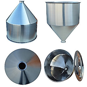 INTSUPERMAI 50L Fillng Machine Hopper for Filling Machine 5-5000ml