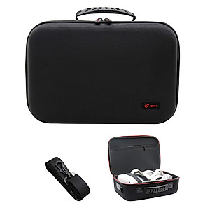 BEJOY Travel Storage Carrying Case for Oculus Quest 2, Oculus Quest All-in-one VR Gaming Headset and Controllers Accessories Travel Protective Bag, Shoulder Strap Storage Bag (Black)