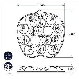 Nordic Ware Apple Slice Cakelet