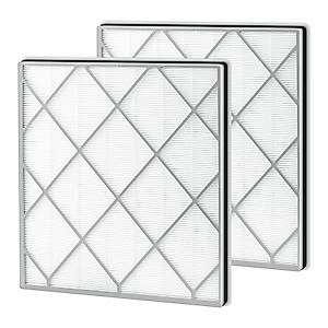 Shark HE6FKPET HEPA Filter Replacement Compatible with Shark HE600, HE601 and HE602 Purifier, Part HE6FKPET True H13 HEPA With Activated Carbon Replacement Filter 2 Pack