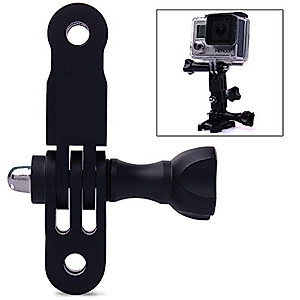 OctinPris 3-Way Adjustable Extension Pivot Arm Adapter Set- Long & Short Straight Joints Connector Convertor 35mm/50mm (2X Same Direction + 2X Reverse) for Gopro Hero Series, SJCAM, GeekPro ect.