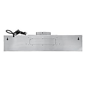 COSMO COS-KS6U30 30 in. Haven Collection 500 CFM Ducted Under Cabinet Range Hood, Touch Controls, LED Lights, Stainless Steel, 30 inch