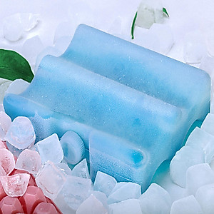 CURMIO Baby Bottles Cooler Bag with Ice Pack for 4 Bottles, up to 9 oz/270ml, Insulated Breastmilk Cooler and Ice Pack for Daycare Travel Nursing Mom, Grey