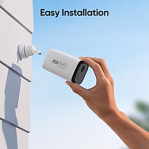 eufy Security SoloCam C210, Wireless Outdoor Camera, 2K Resolution, No Monthly Fee, Wireless, 2.4 GHz Wi-Fi, HomeBase 3 Compatible