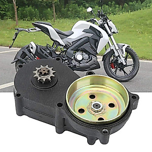 Gear Reduction Box For Ssr 50Cc-Gear Box,11T T8F Double Chain 47/49CC Motor Clutch Drum Gear Box for 2 Stroke Chinese Minimoto Baby Kid Dirt Bike