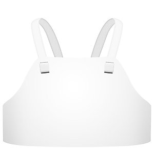 LEONARK Fencing Sport Chest Guards - Breast Protectors - Plastron for Foil Epee Saber Fencers - Professional Clothing for Child and Adult Fencer (Male, S)