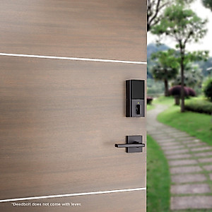 Kwikset 99250-208 Kevo Contemporary Bluetooth Deadbolt, Polished Chrome